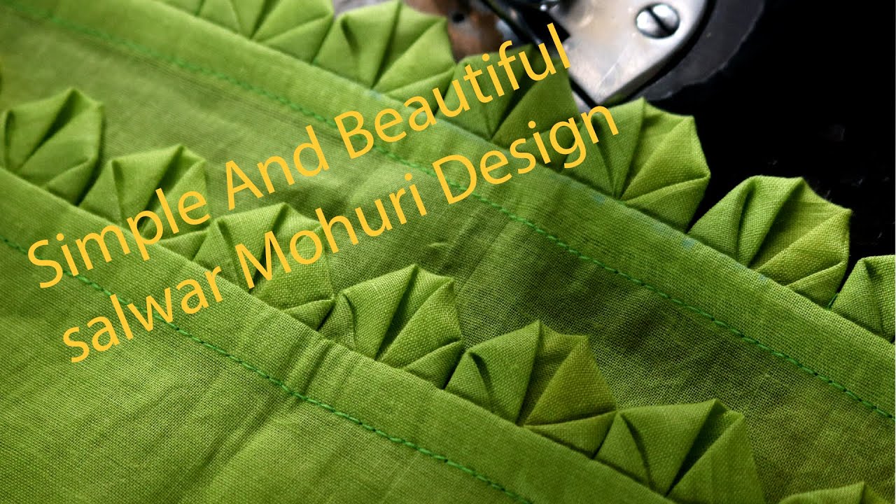 Simple And Beautiful Salwar Mohuri Design Stitching | Salwar mohuri design | Karufashion ...