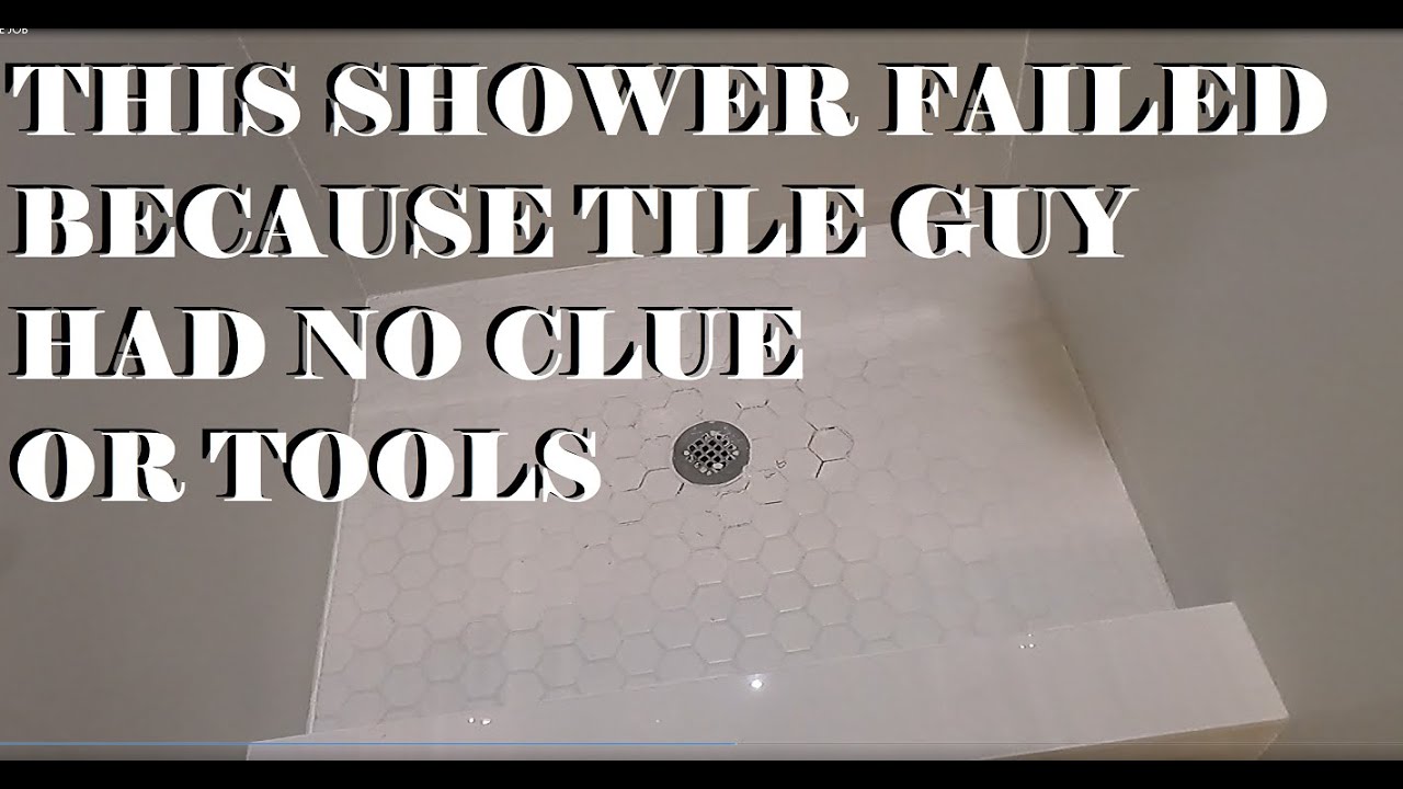 FAILURE OF LARGE FORMAT TILE - YouTube
