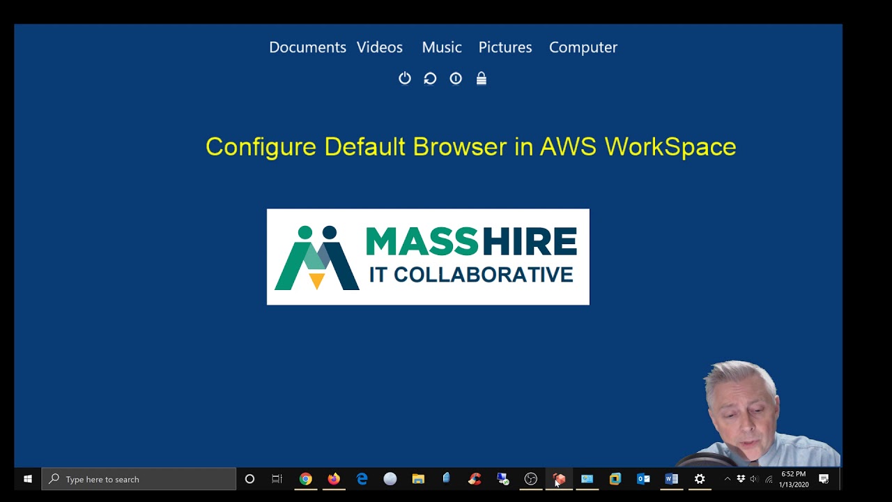 Configure Default Browser in AWS WorkSpace - YouTube
