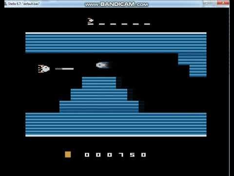 Galactic Intrusion II (Galactic Intrusion 2) - Hemebrew Atari 2600 game - YouTube