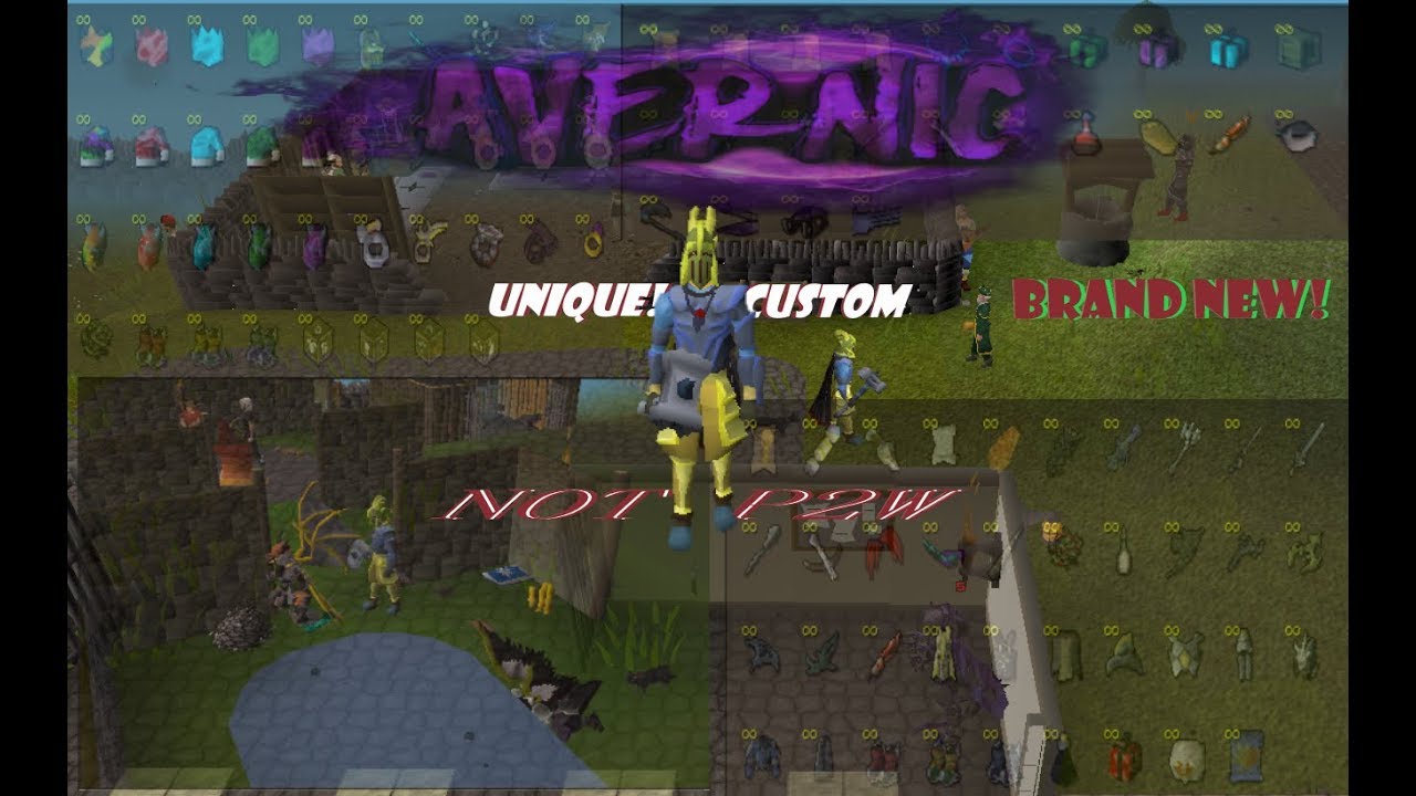 [UNIQUE!] Avernic [Semi-Custom RSPS] [Not a p2w server!] #1 RSPS 2019 ...