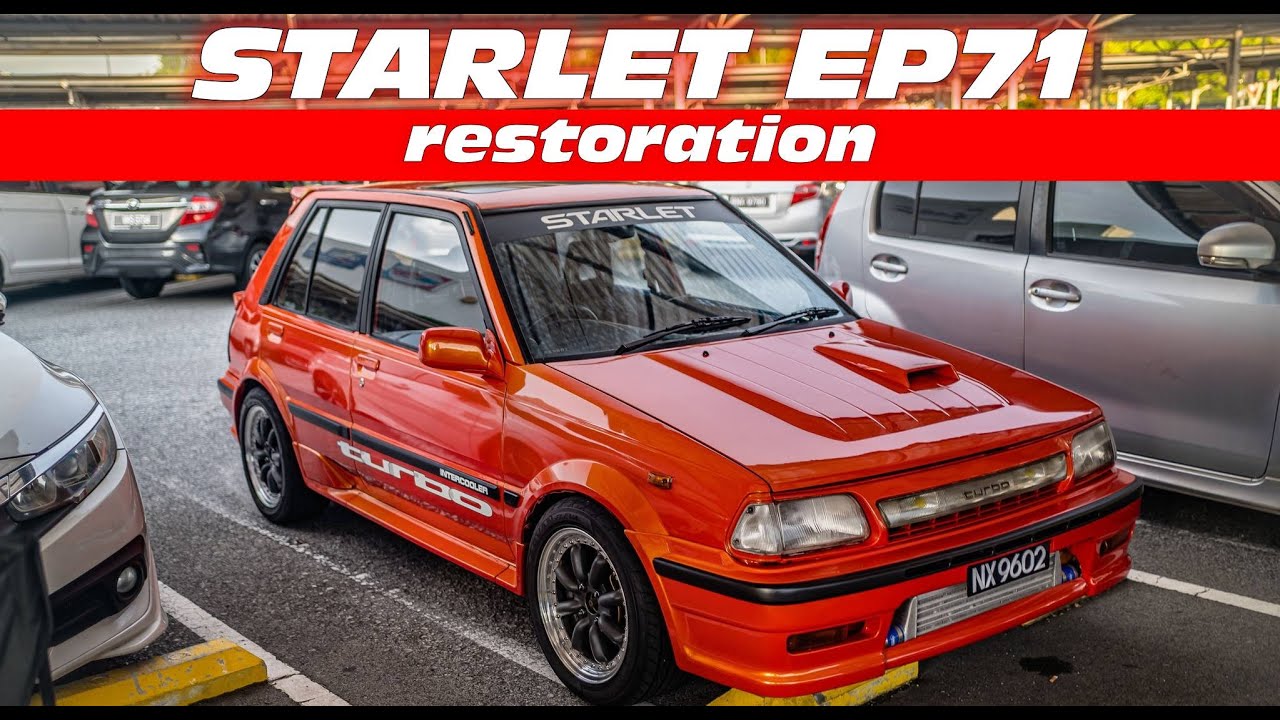 Toyota Starlet EP71 Dashboard EP82 Modified - YouTube