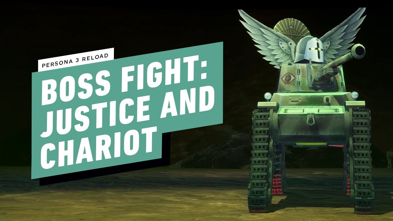 Persona 3 Reload - Boss Fight - Justice and Chariot - YouTube