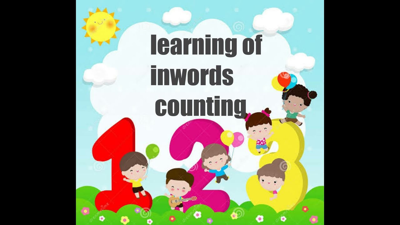 Learning of Inwords counting | Easy learning of counting for kids| easy ...