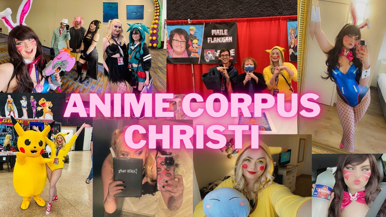 Serena Takes on Anime Corpus Christi! Cosplayers, Voice Actors. and HAM ...