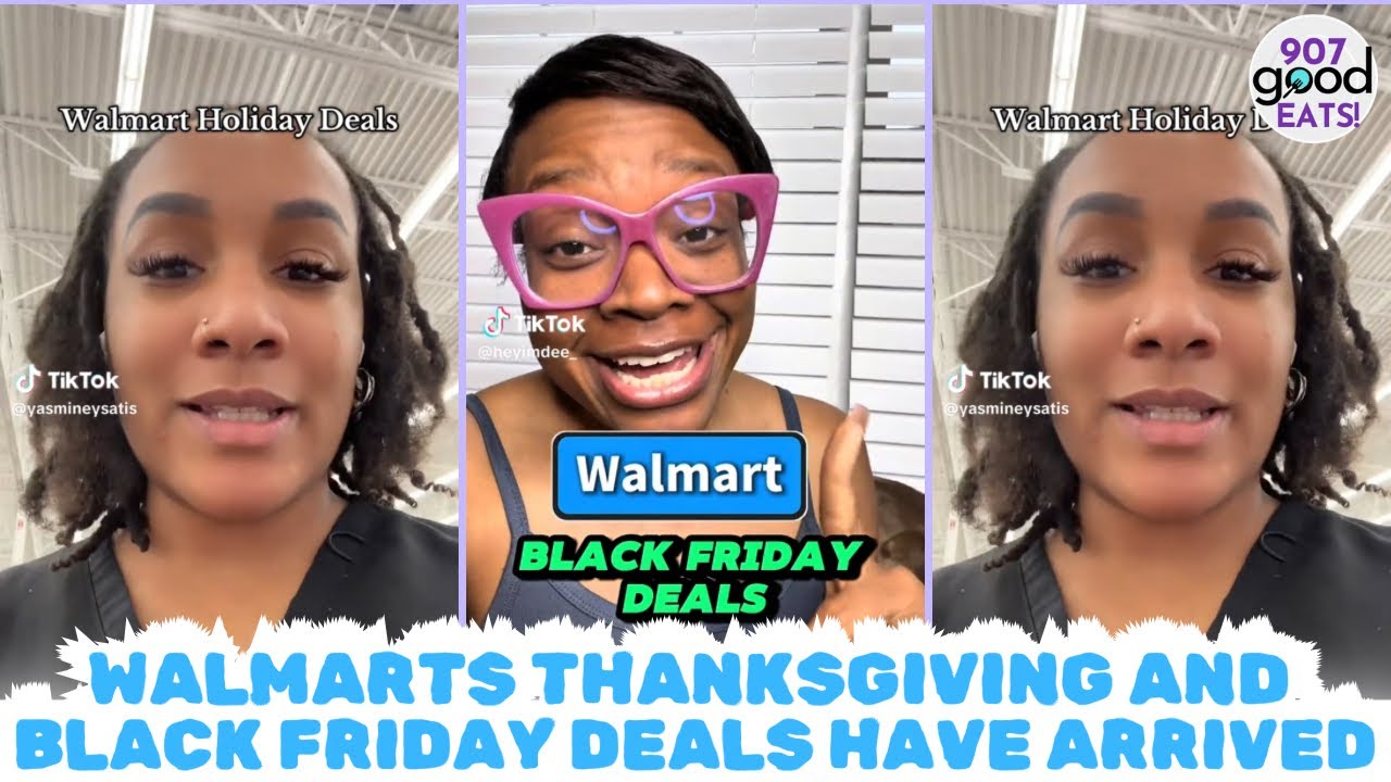 Walmart's Thanksgiving And Black Friday Deals Have Arrived - YouTube