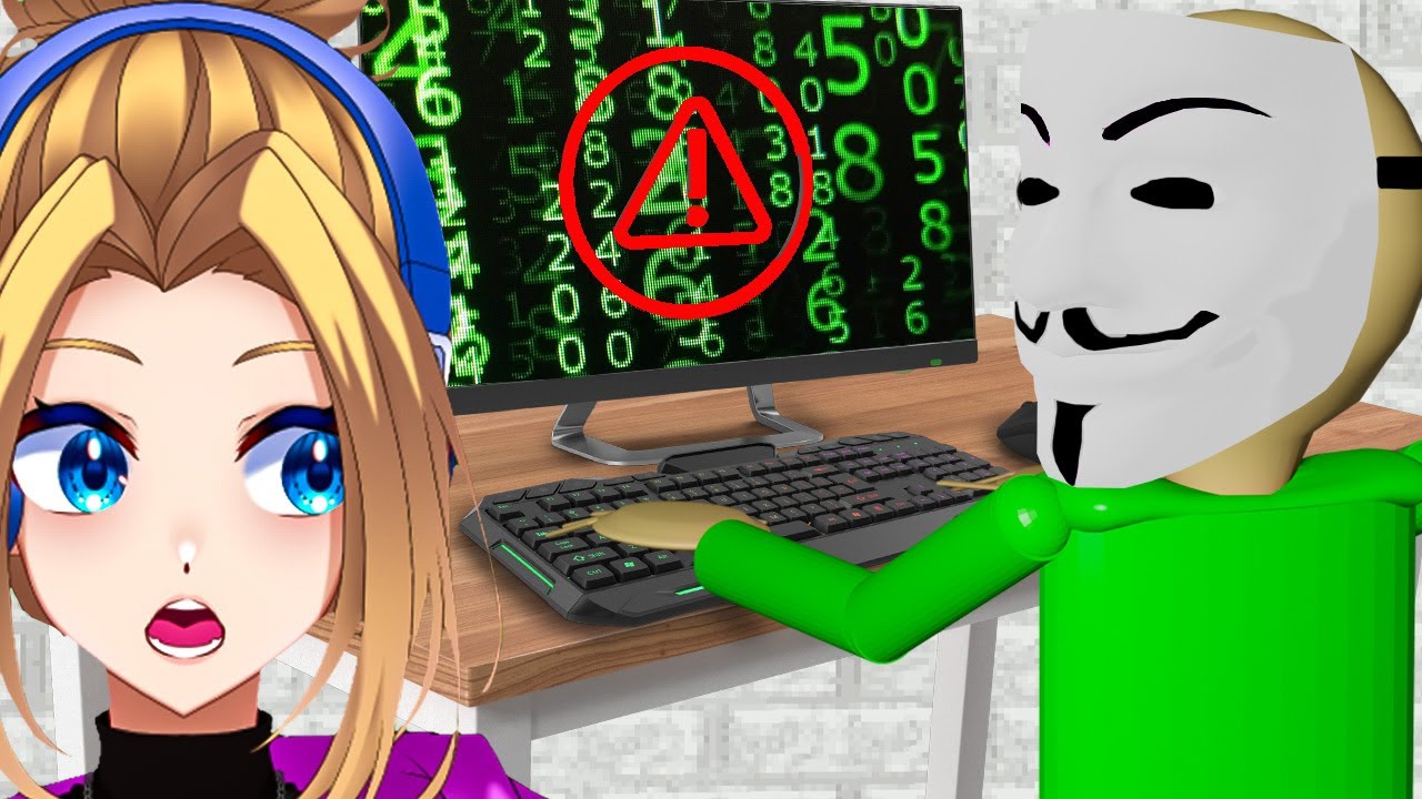 Baldi is HACKING?! - YouTube