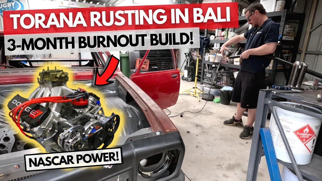 Rusty Bali Torana to Summernats Burnout Wildcard! - YouTube