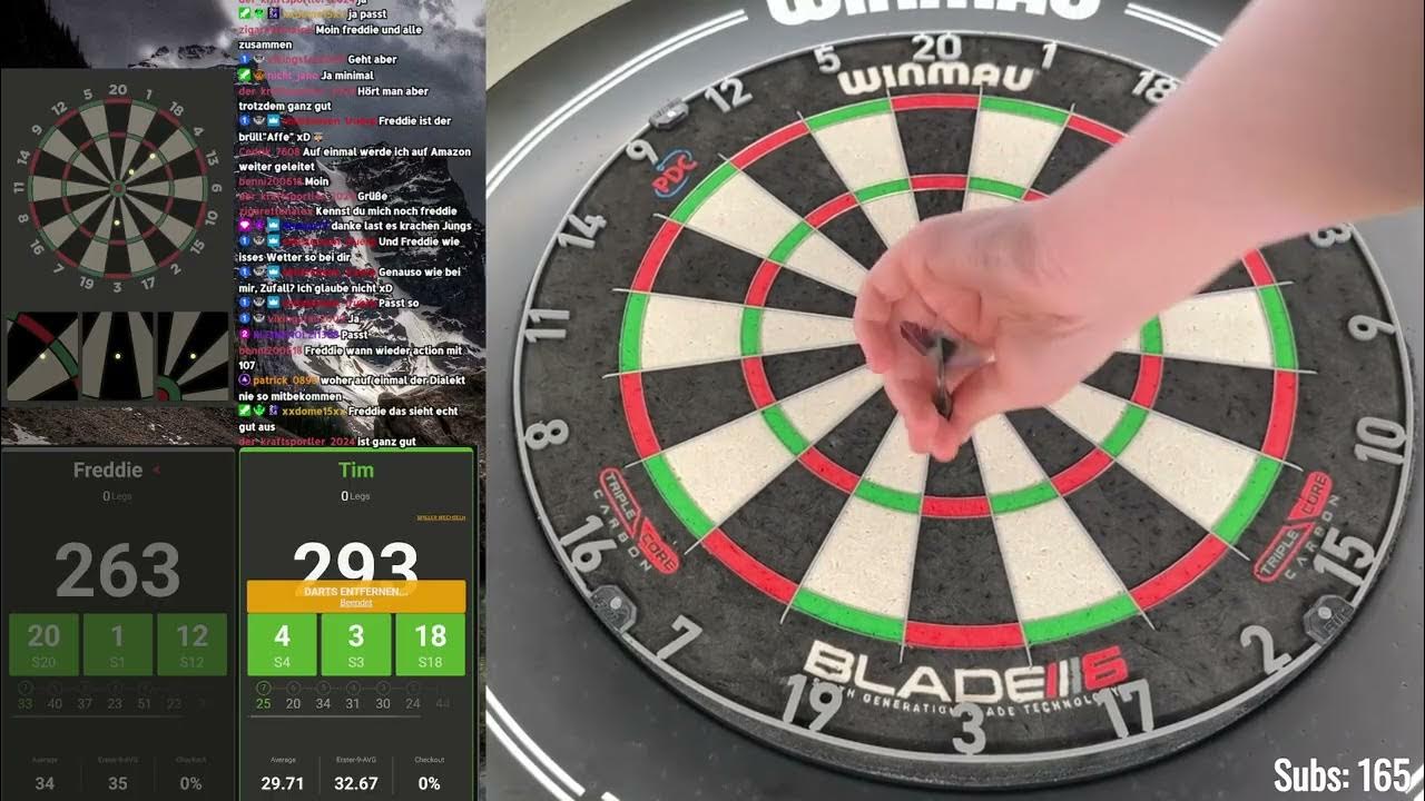 DART ACTION MIT MEINEM KLEINEN BRUDER! | Twitch VOD - YouTube