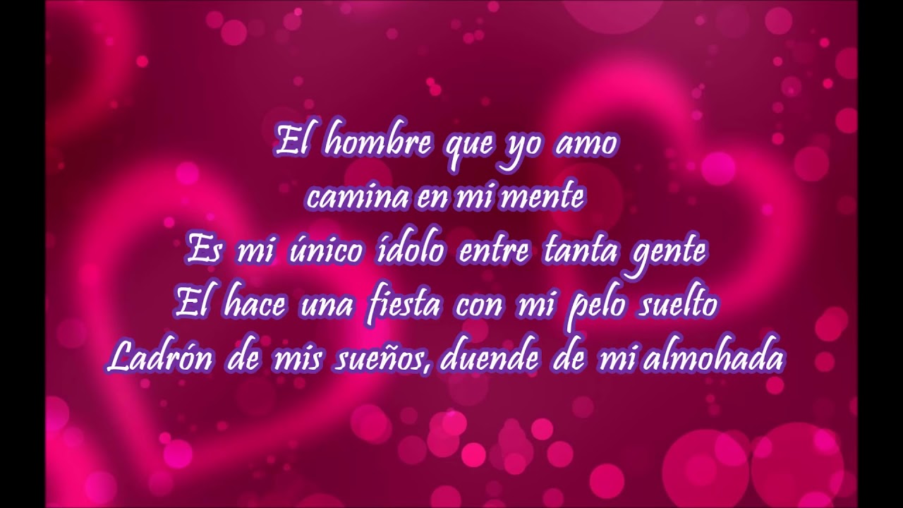 El hombre que yo amo - Myriam Hernandez - YouTube