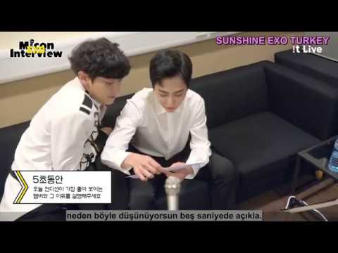 [ Türkçe Altyazı ]   Micon Interview  The EℓyXiOn in HONG KONG - XIUMIN