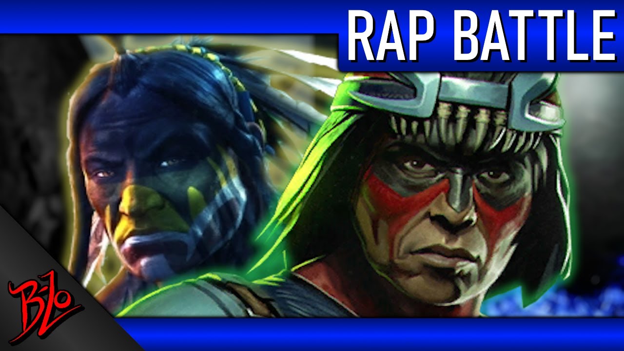 Nightwolf Vs Chief Thunder - A Rap Battle by B-Lo (ft. Tim Winters and MarchandVO) - YouTube