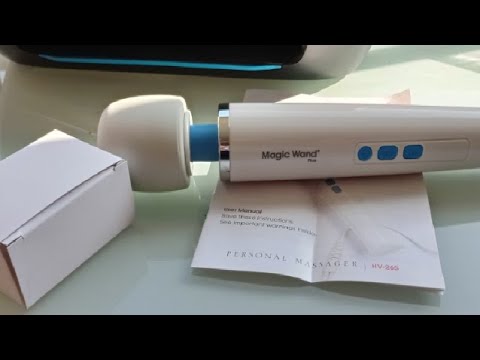 Magic Wand Massager Rechargeable HV 270 – Cordless Multi Function Variable Speed Neck Massager