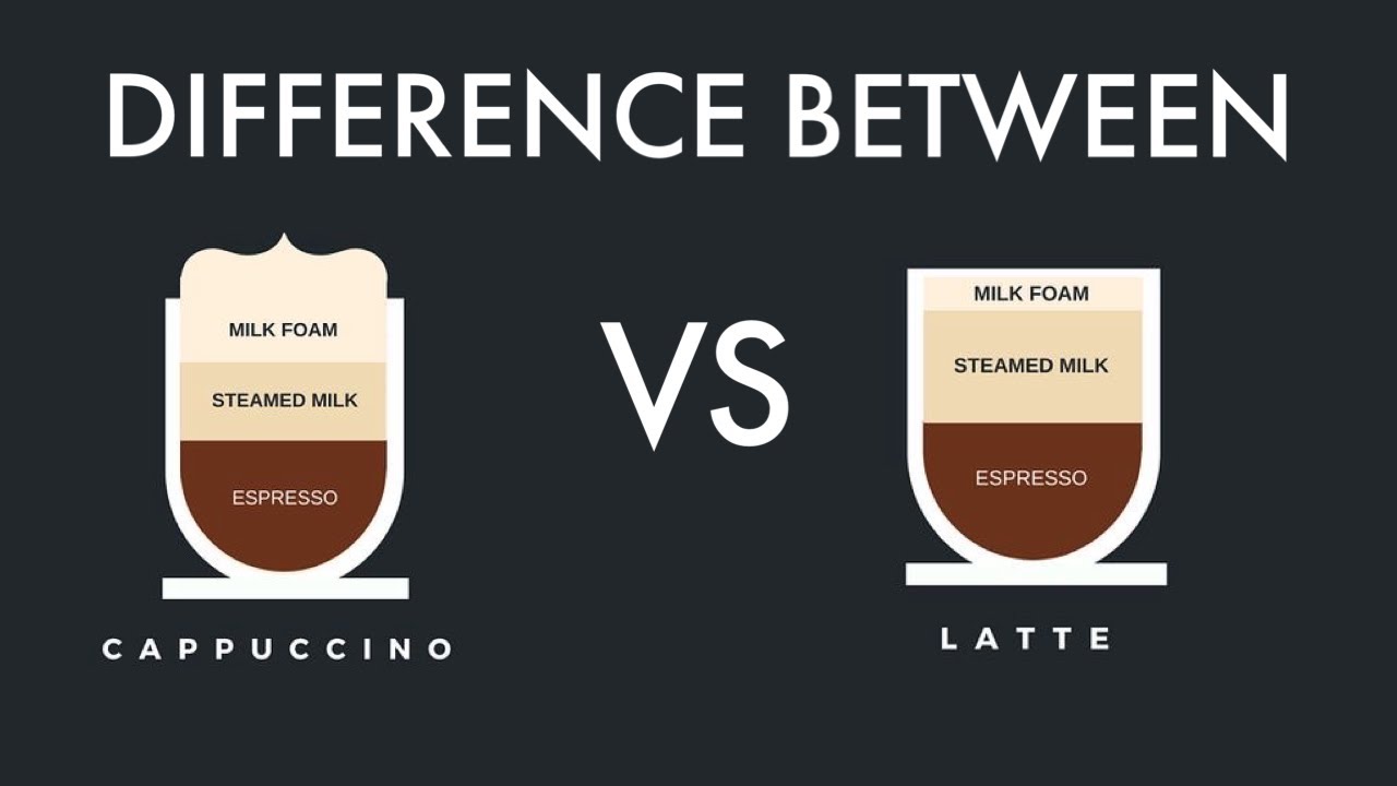 DIFFERENCE BETWEEN LATTE AND CAPPUCCINO | FAMOUS MILK COFFEE IN THE ...