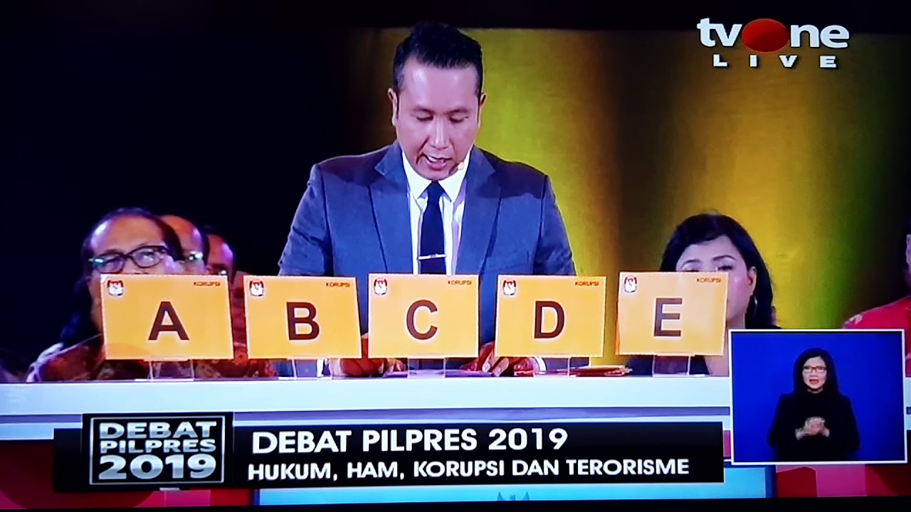 Part 2 Debat Pilpres 2019 Jokowimaaruf Prabowosandi Youtube