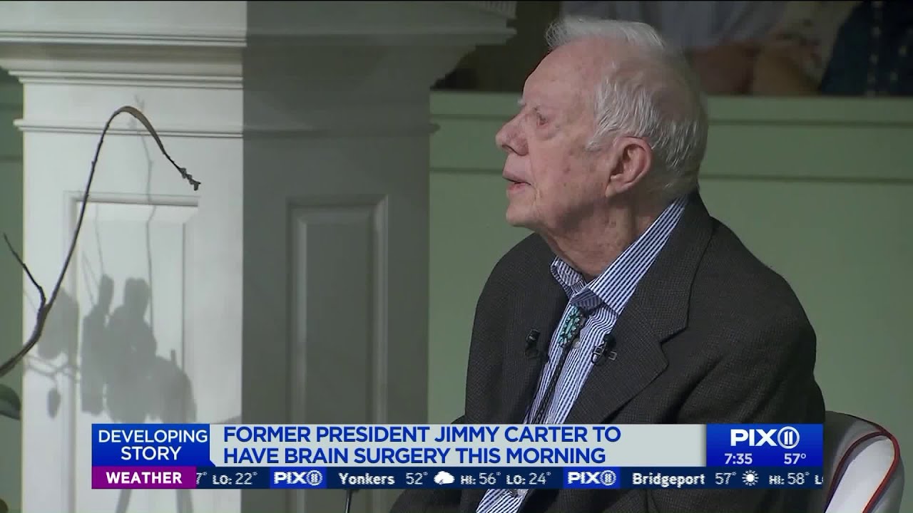 Former President Jimmy Carter to have surgery to relieve pressure on ...