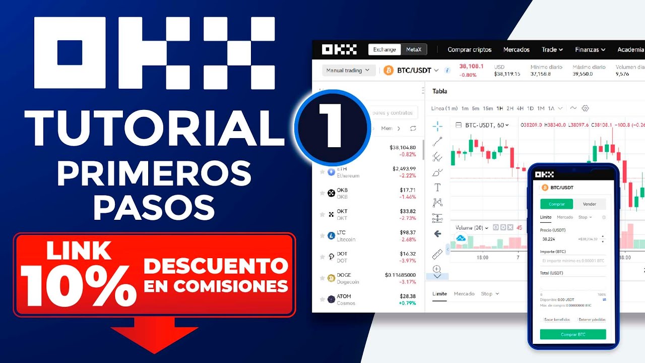 🤑 Tutorial OKX 2024 - Parte 1 + LINK 10% DE DESCUENTO EN COMISIONES DE POR VIDA - YouTube