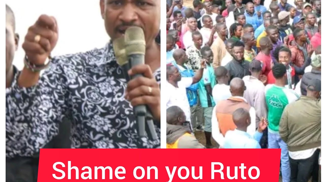 BABU OWINO attacks RUTO over DENZEL OMONDI'S DEATH IN HOMABAY - YouTube