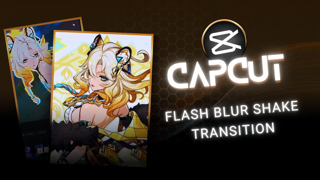 Capcut flash blur shake Transition Tutorial | Ae like Transition - YouTube