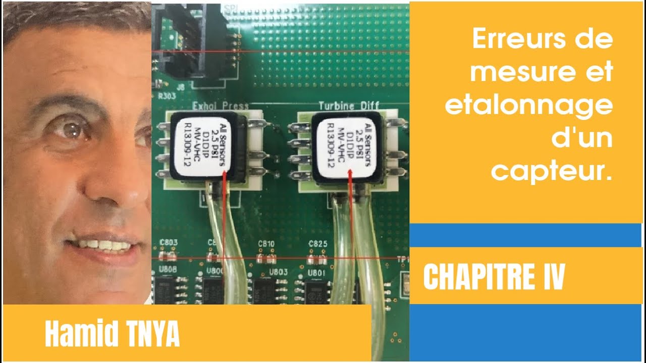 Erreurs de mesure et étalonnage d'un capteur - YouTube