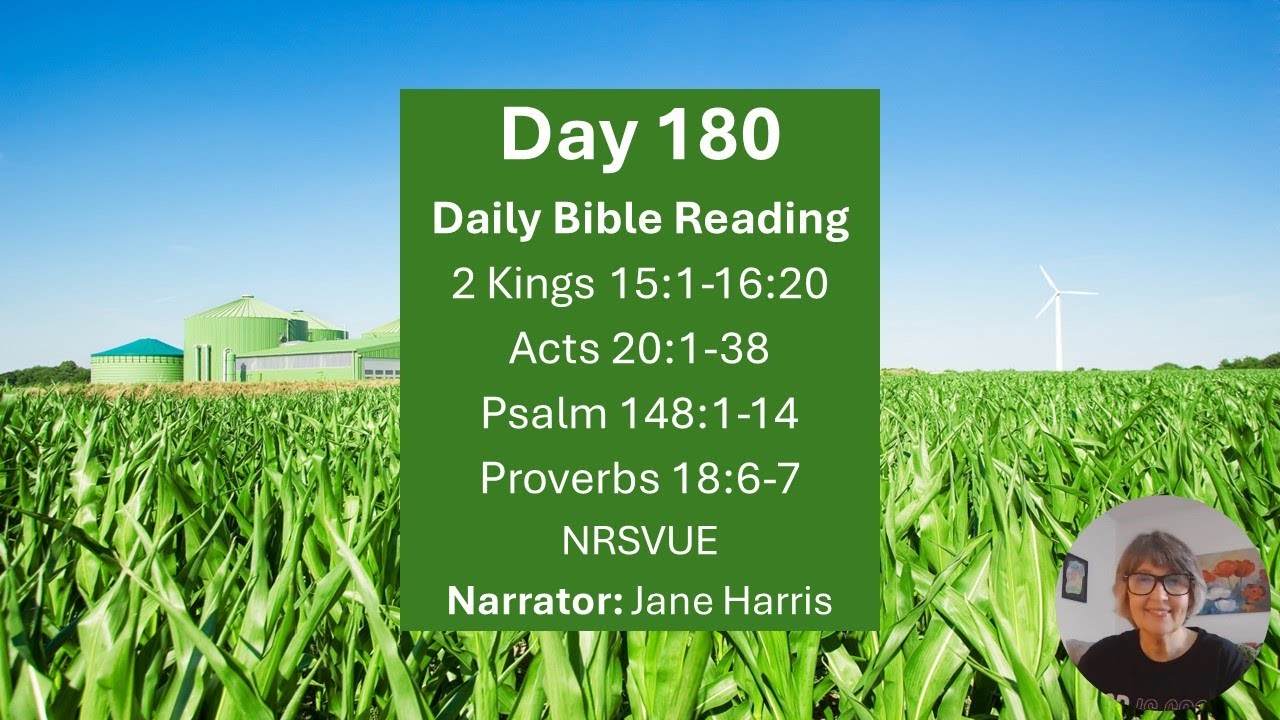 Together - with Pastor Jane: Daily Bible Reading - Day 180 - YouTube