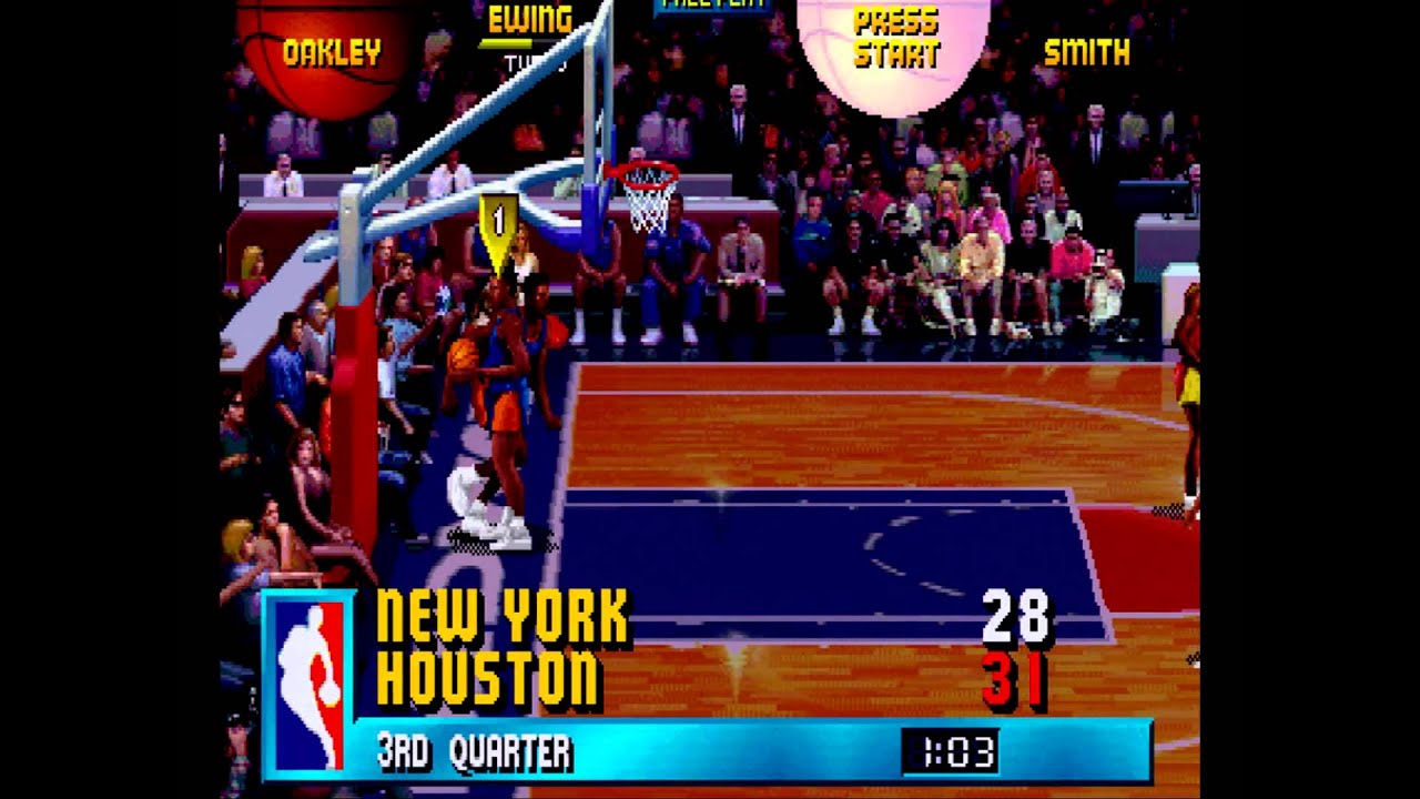 Arcade NBA JAM: Knicks Vs Rockets - YouTube