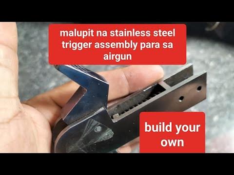 NIMROD trigger assembly, stainless steel, For your DIY - YouTube