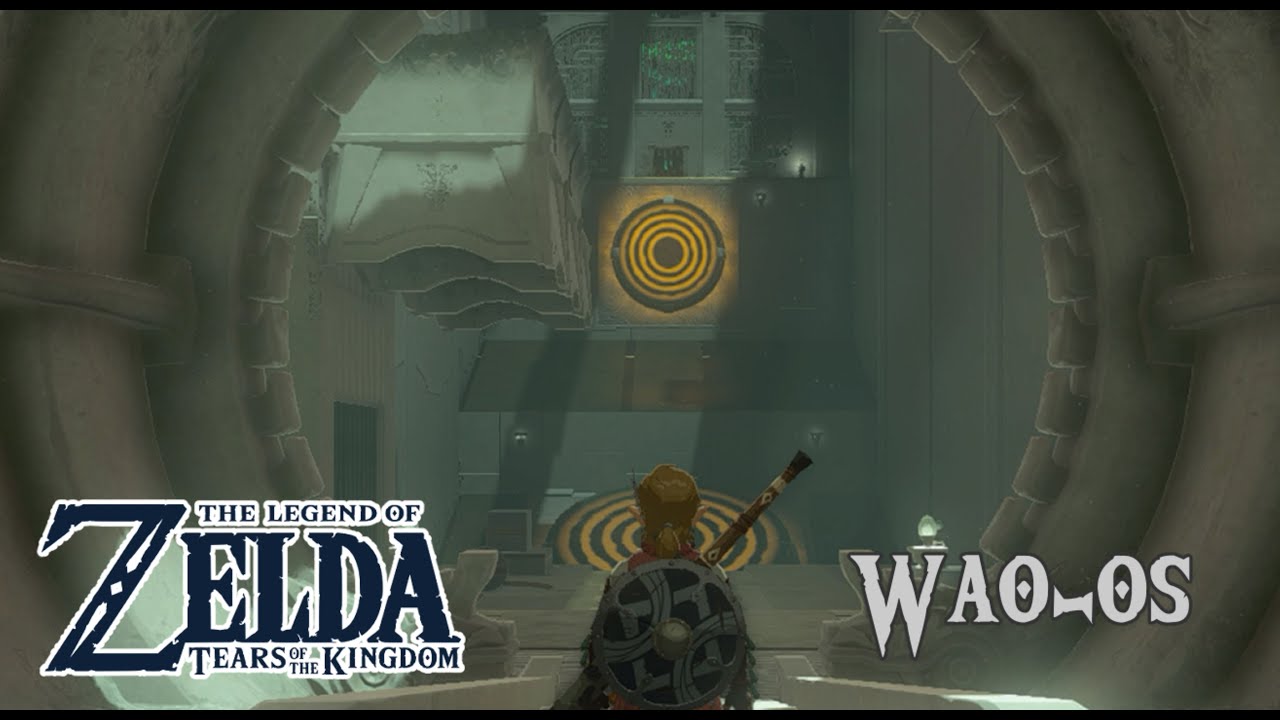 Wao-os Lever Power Shrine walkthrough Zelda Tears of the Kingdom - YouTube