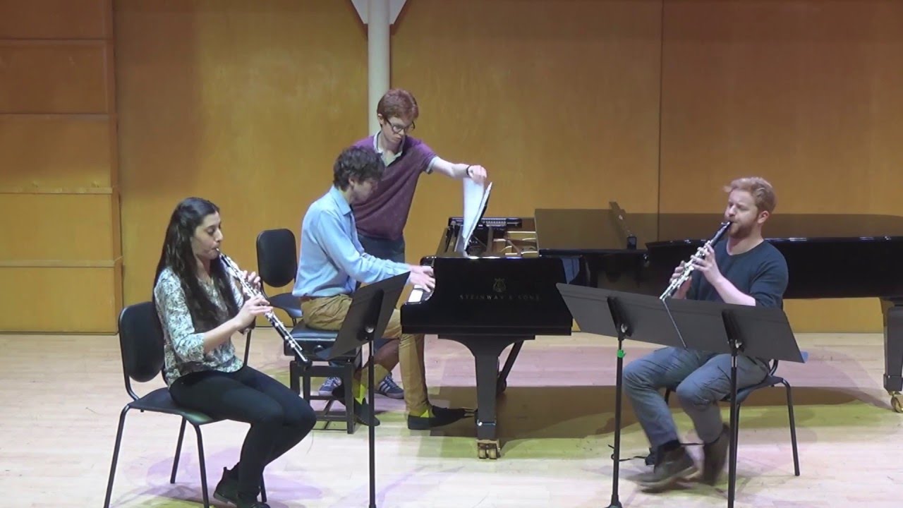 Andrey Rubtsov - Roses of Heliogabalus for Oboe, Clarinet & Piano - YouTube