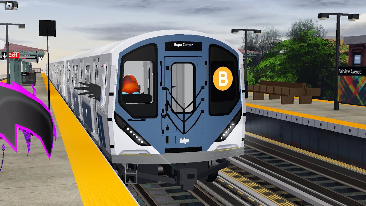PTA Subway, R211P B train action - YouTube