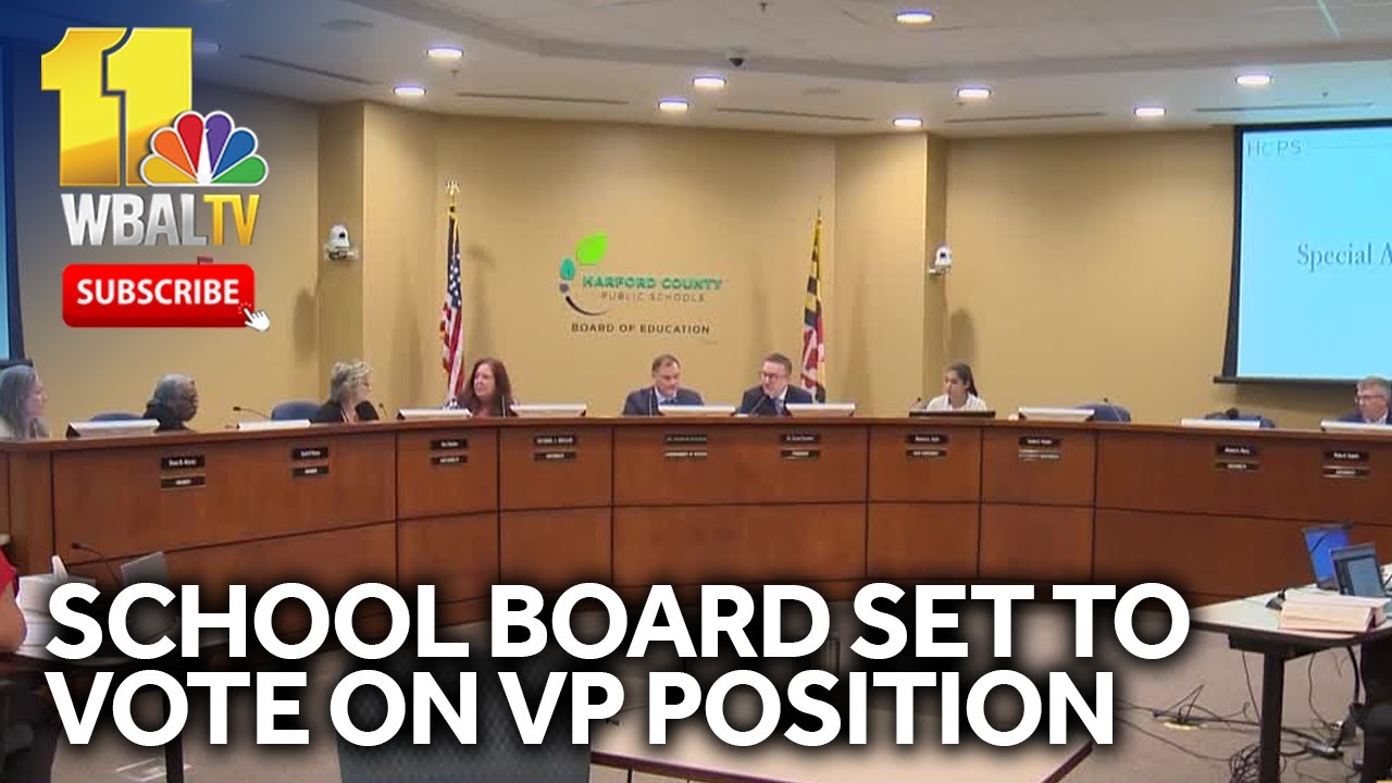 Harford County school board voting to oust VP in aftermath of shooting ...