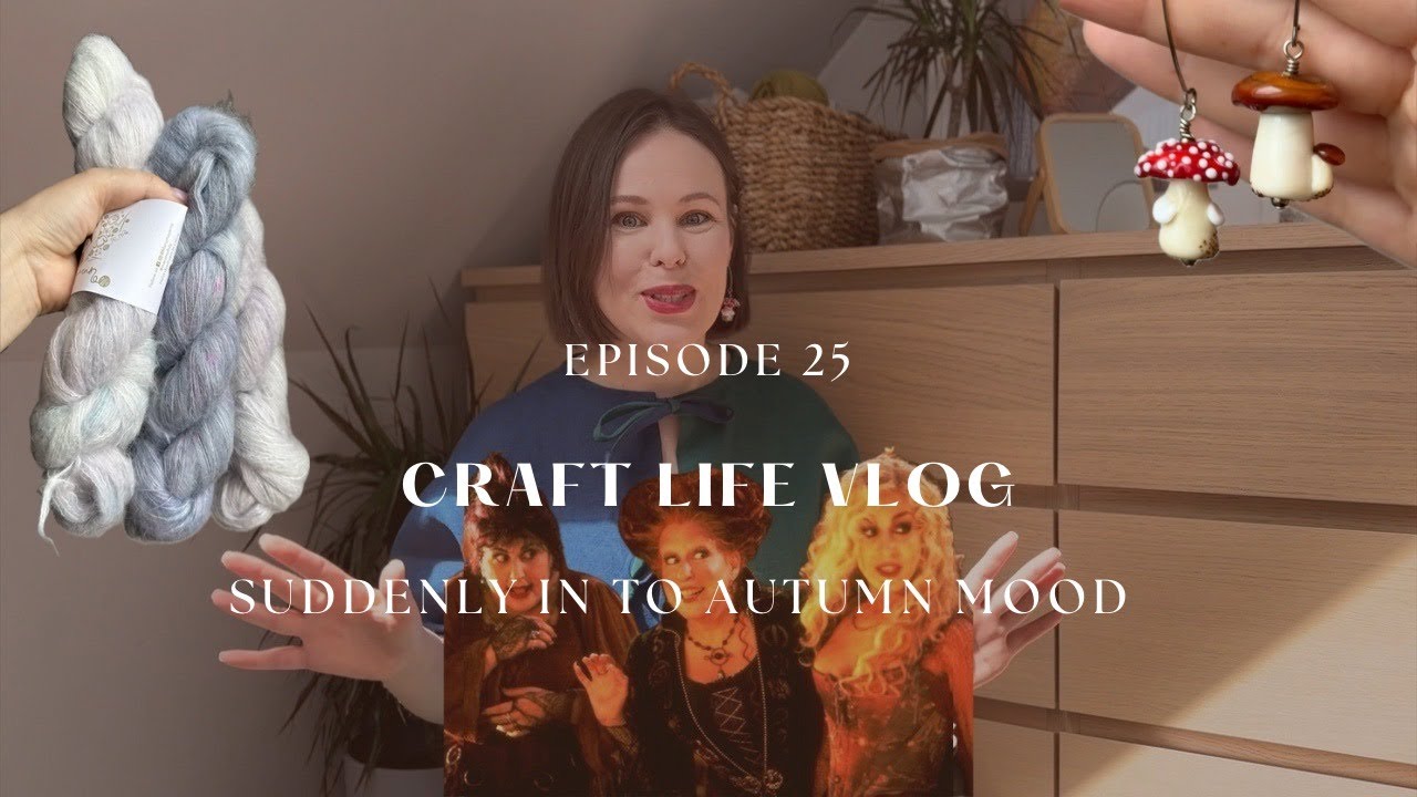 CRAFT LIFE VLOG I Suddenly in to autumn mood I Camisole 5 I April ...