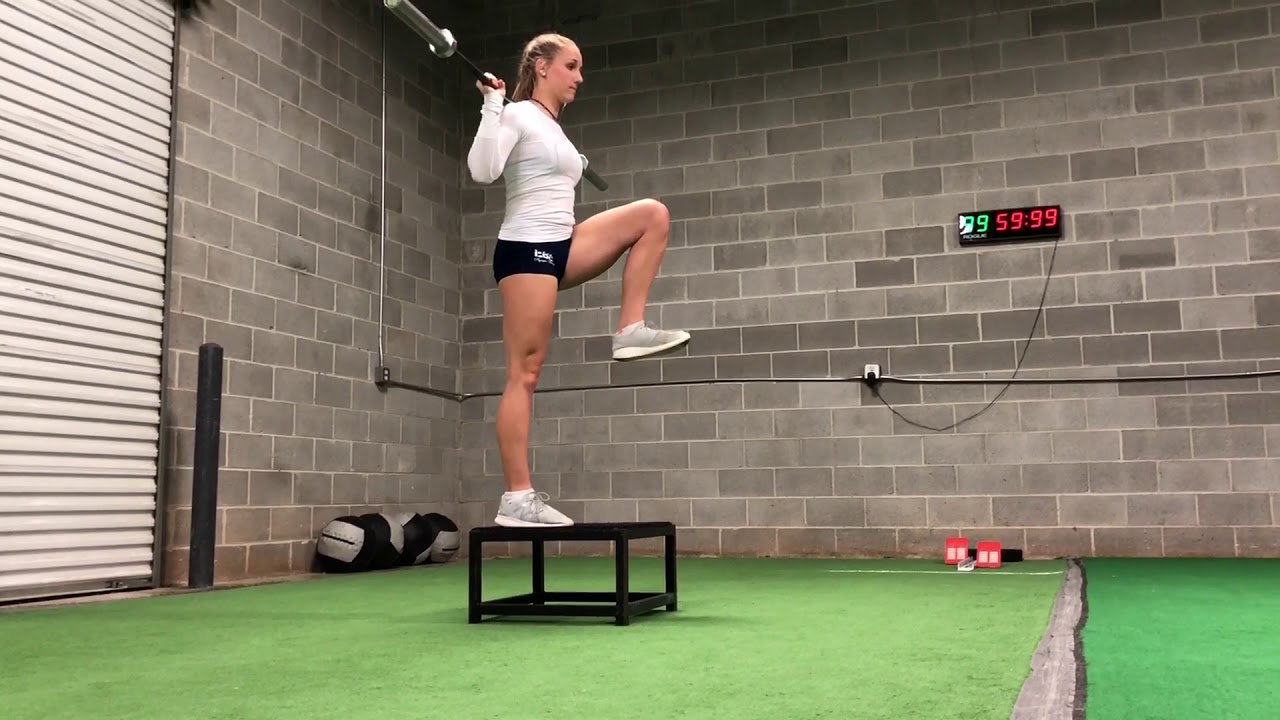 Explosive Low Box Step Up - YouTube