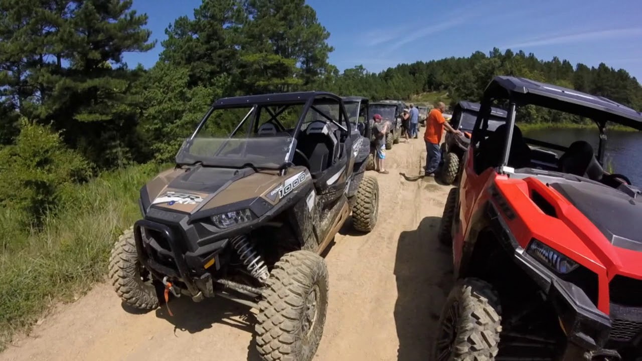 Polaris General, BEAUTIFUL Waterfall Ride in Vina, Alabama!!! - YouTube