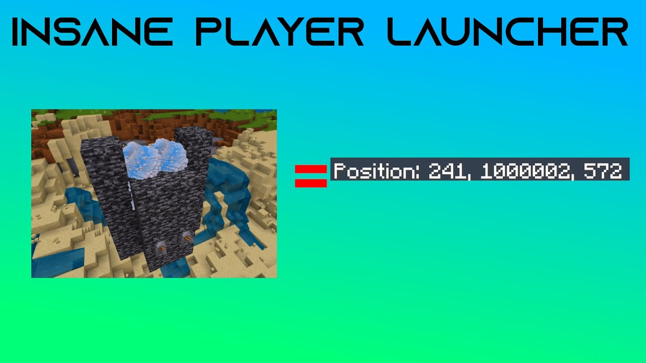 How to make an INSANE End Crystal Player Launcher in Minecraft! - YouTube