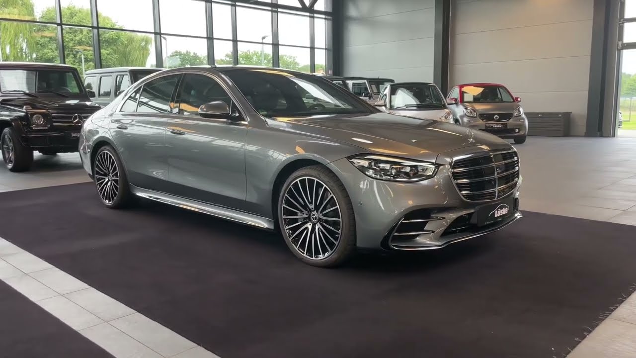 17674 Mercedes-Benz S 400 d 4M AMG Line Vorführwagen - YouTube