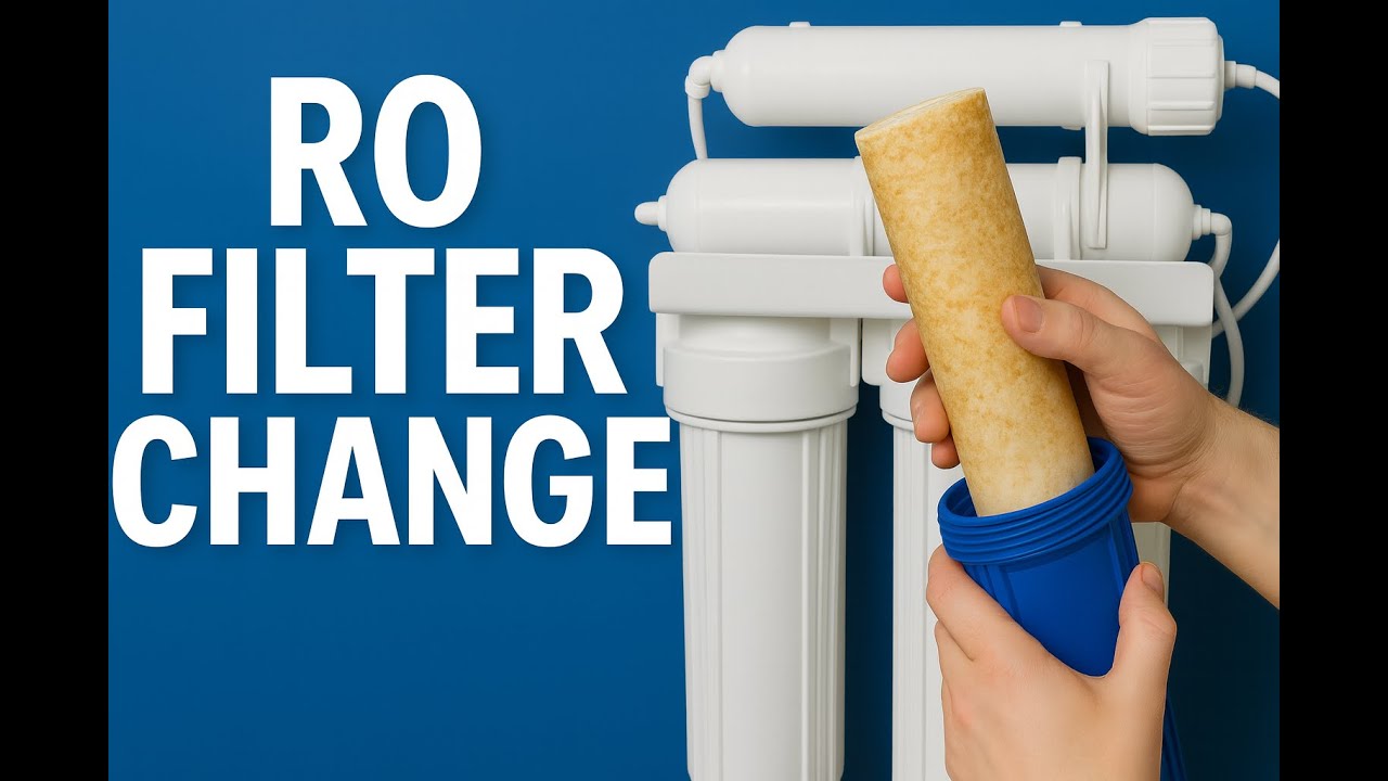 DIY - Change Your RO Filter at Home - YouTube