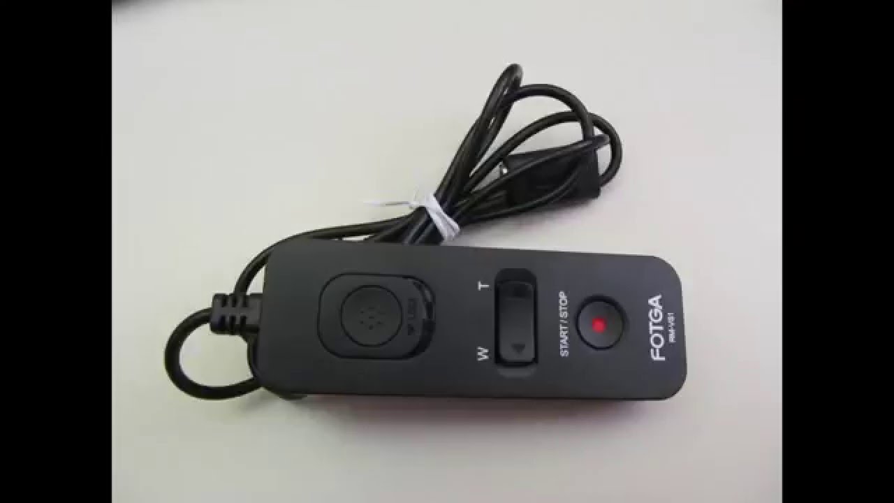 Sony DSC-RX10M2 FOTGA RM-VS1 Remote Trigger Jitter - YouTube
