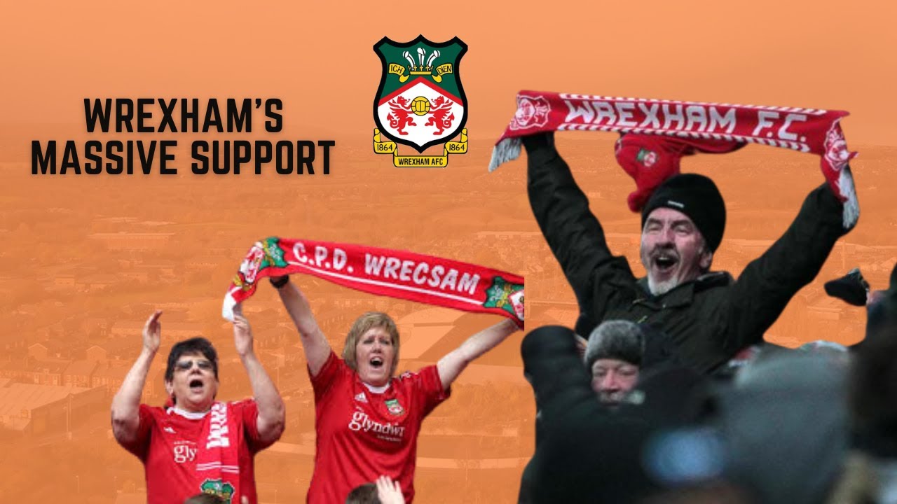 Wrexham's MASSIVE Support - YouTube