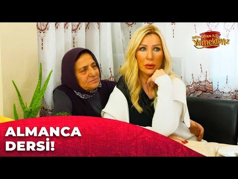 Seda Sayan'a Ev Sahibinden Almanca Dersi! | Yemekteyiz 108.Bölüm