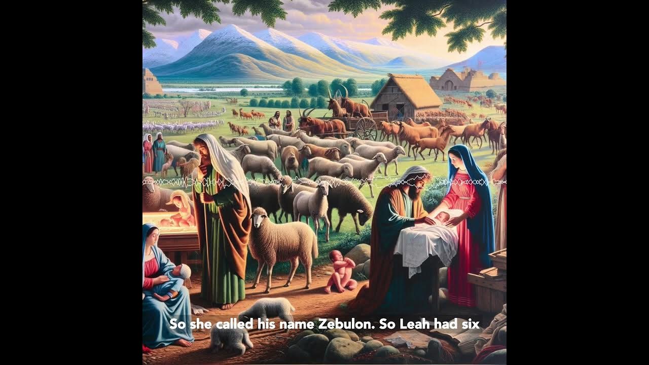 Genesis 30 continues the story of Jacob, his wives Leah and Rachel, and ...