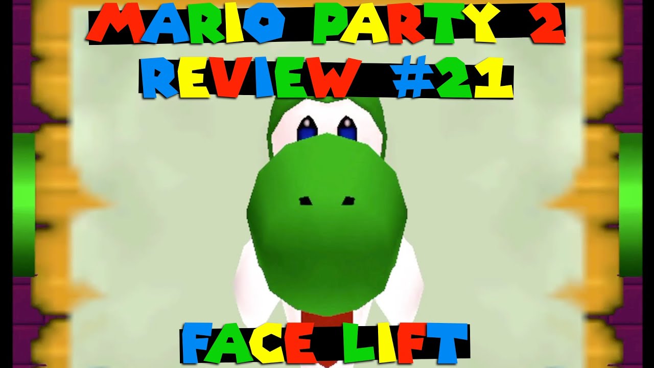 Mario Party 2 Minigame Review #21-Face Lift - YouTube