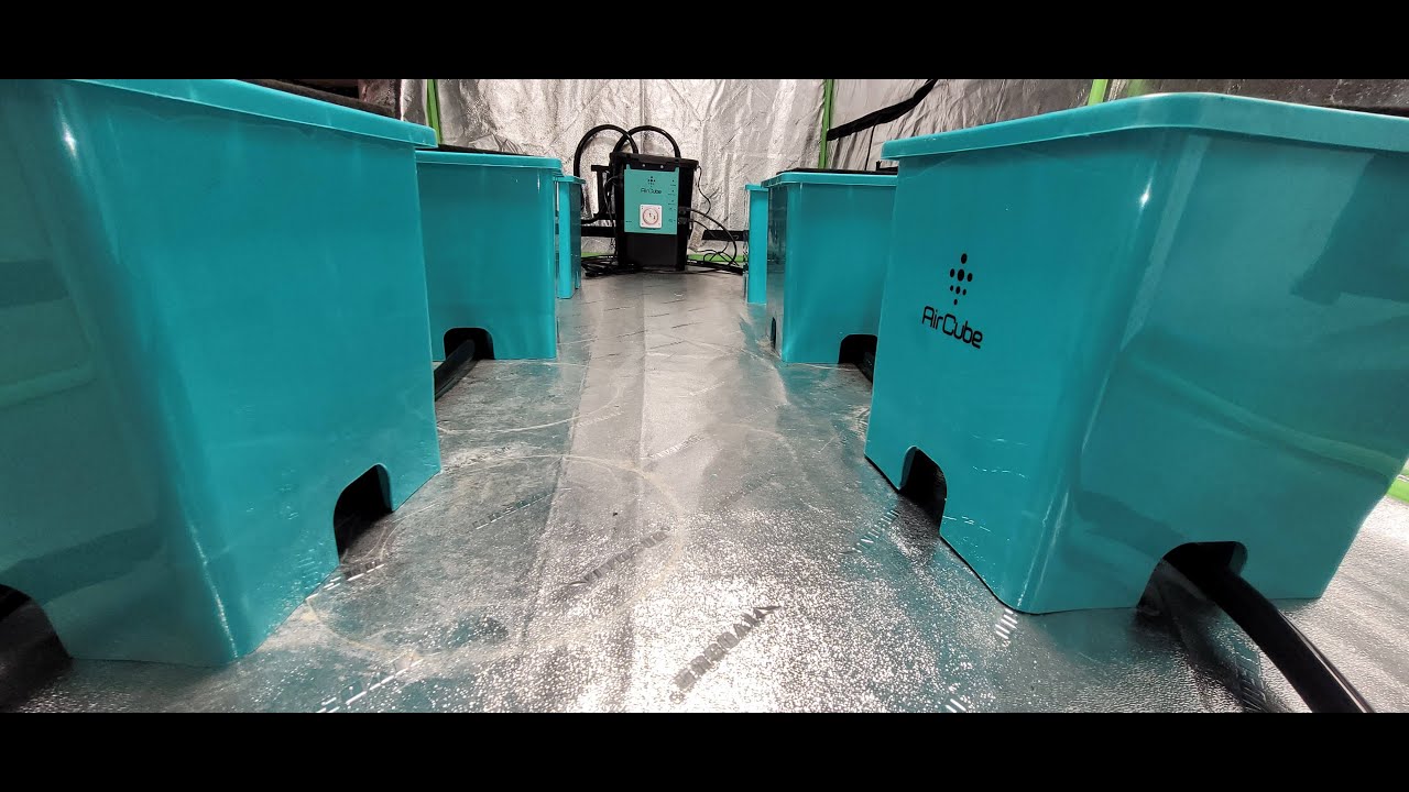 AirCube Active Oxygen Grow System by Grow Ace assembly and plans - YouTube