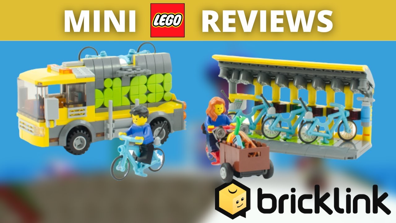 LEGO Bikes! Rare MINI Review - Bricklink AFOL Designer Program! - YouTube