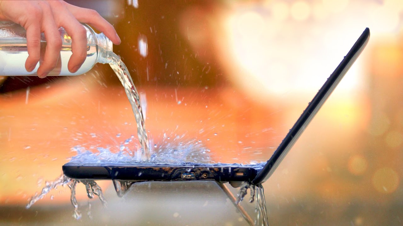 This $200 Laptop Can Survive Water?! - YouTube