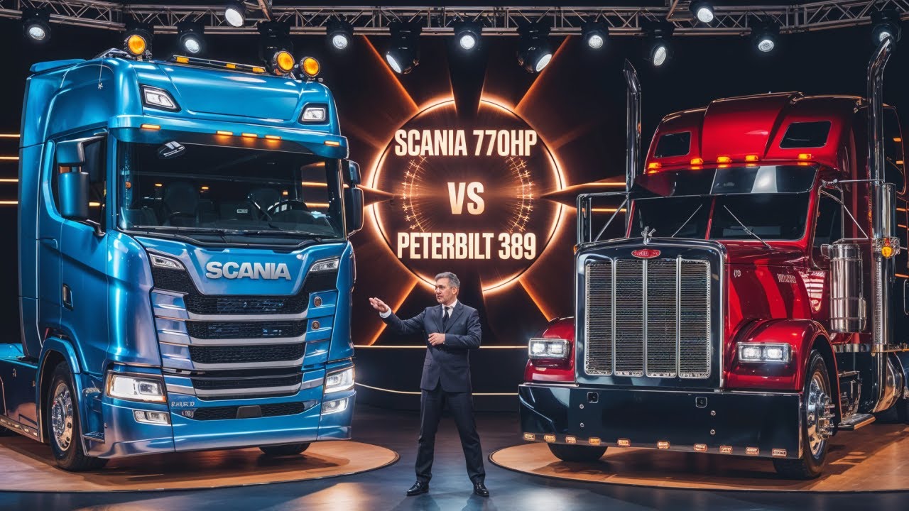 Scania 770hp vs Peterbilt 389: The Ultimate Heavy-Duty Truck Comparison ...