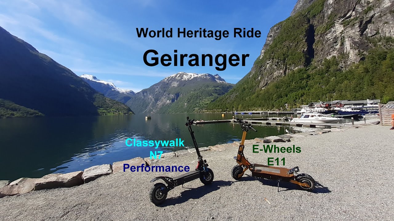 E-Wheels E11 & Classywalk N7 Performance: Geiranger - YouTube