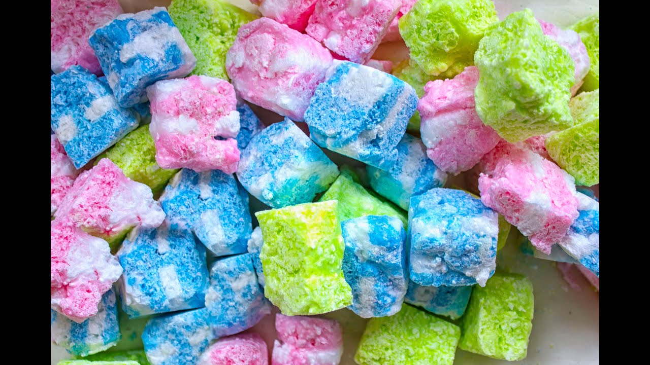 Crispy microwave soap cubes. Relax sounds. ASMR soap - YouTube