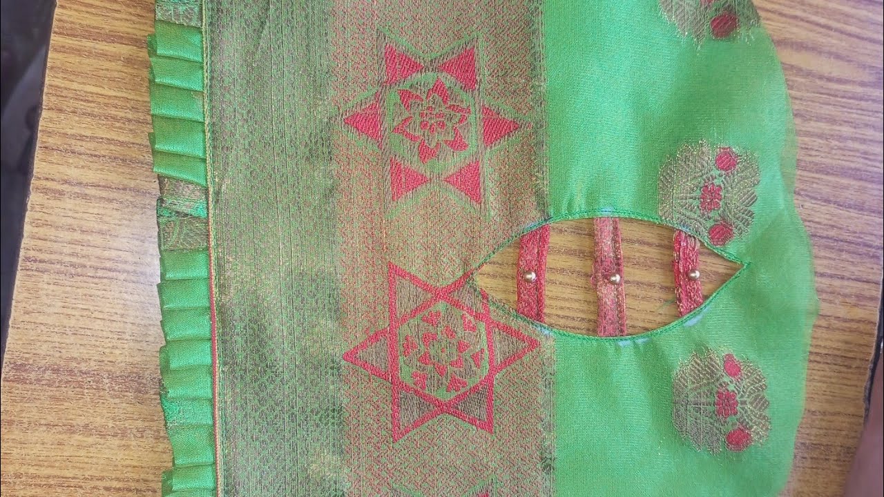 blouse ki aastin design / blouse designs / Manjulata Buteek - YouTube