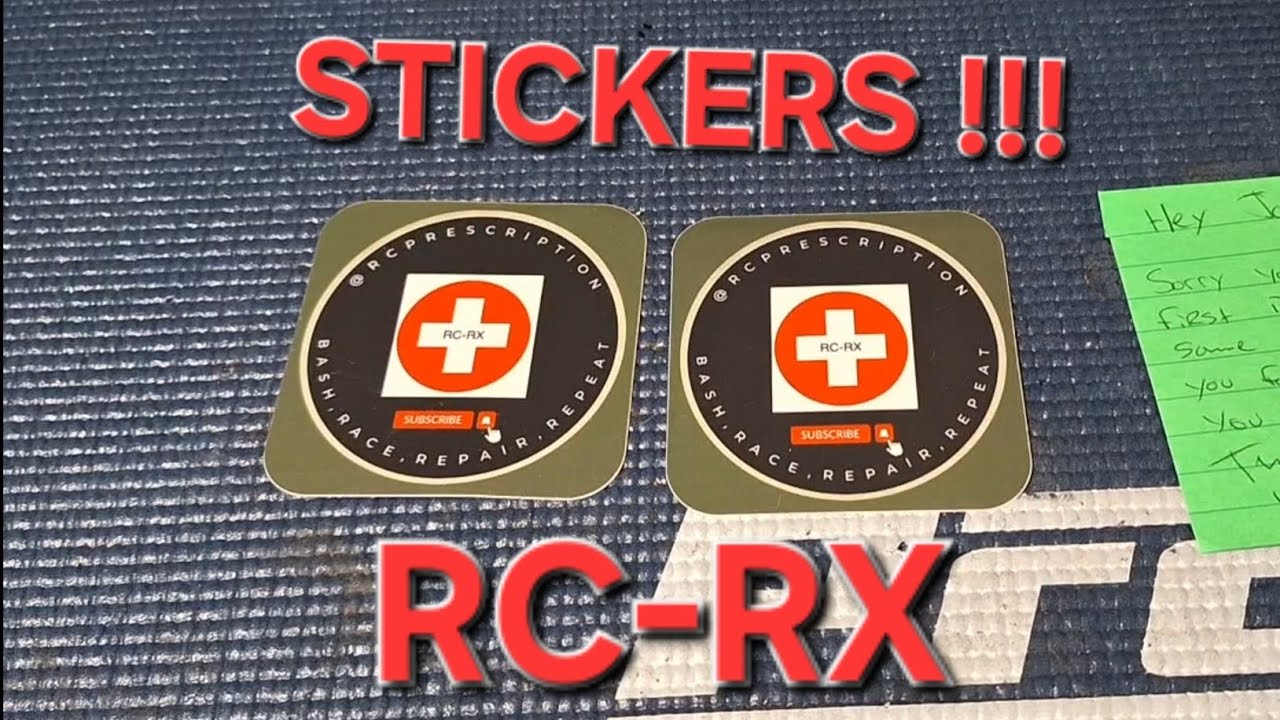 Sticker exchange with RC_RX @BNVRC #rc #rccar #hobby - YouTube